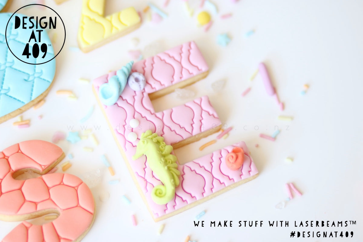 Alphabet Letters Shape Cookie Cutter (5 sizes) – Design at 409