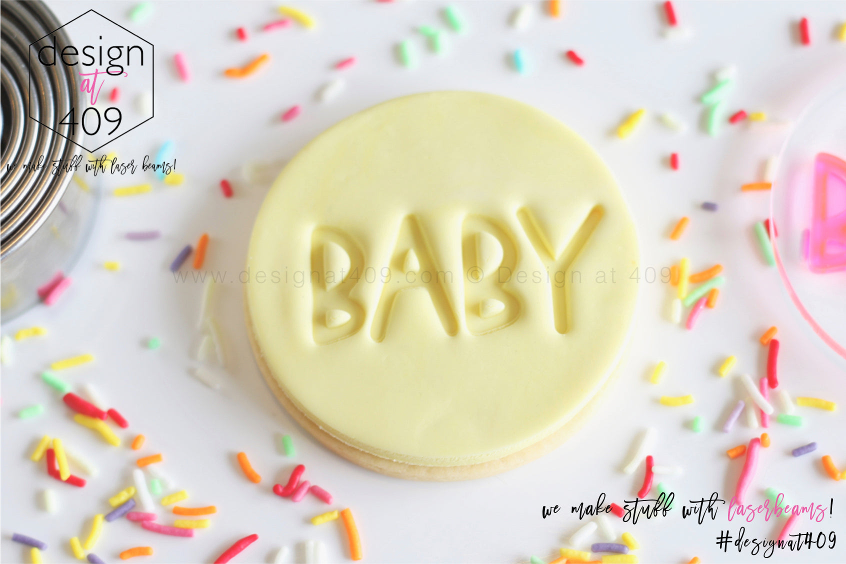 Baby 4 Acrylic Embosser Stamp – Design at 409